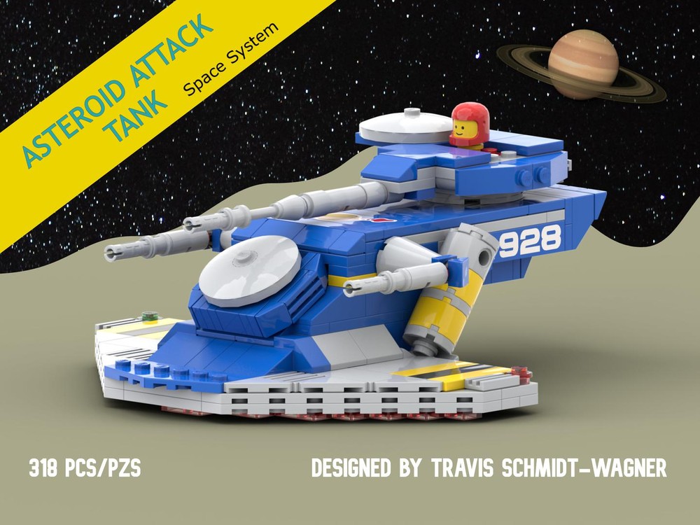 LEGO MOC 10497 Alt Build- ASTEROID ATTACK TANK by Camobricktape ...