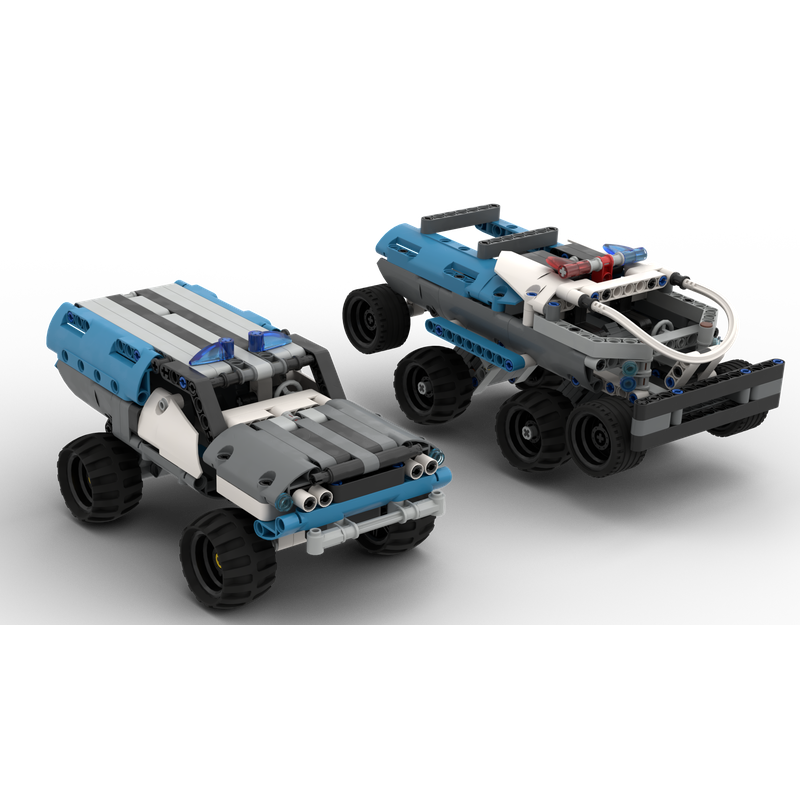 LEGO MOC Police SUV - 42090-42091 combo model by kostq | Rebrickable ...