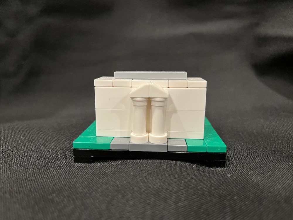 LEGO MOC Mini US White House by uberdude | Rebrickable - Build with LEGO