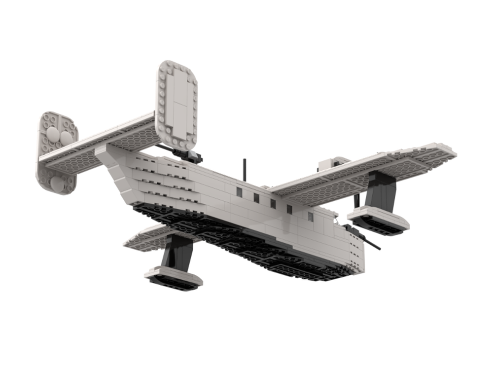 LEGO MOC-172141 Flying Boat by SkyBlueAviator | Rebrickable - Build ...