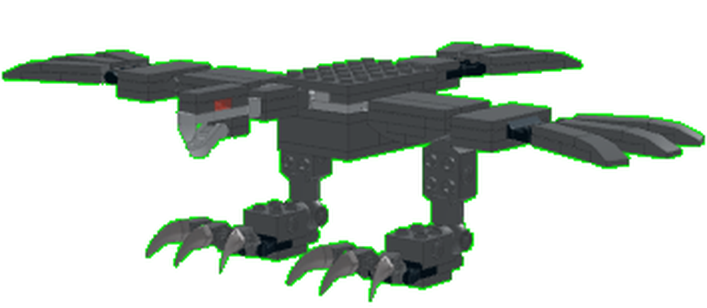 LEGO MOC Horus the Black Flame Dragon LV4 by dannoble1592 | Rebrickable ...