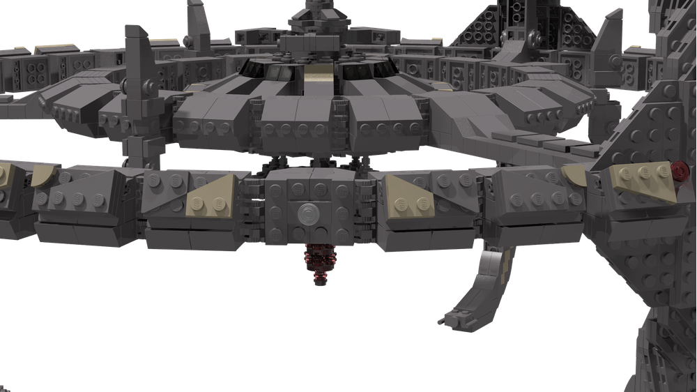 LEGO MOC Deep Space Nine Cardassian Nor-Type Space Station + Scale USS ...