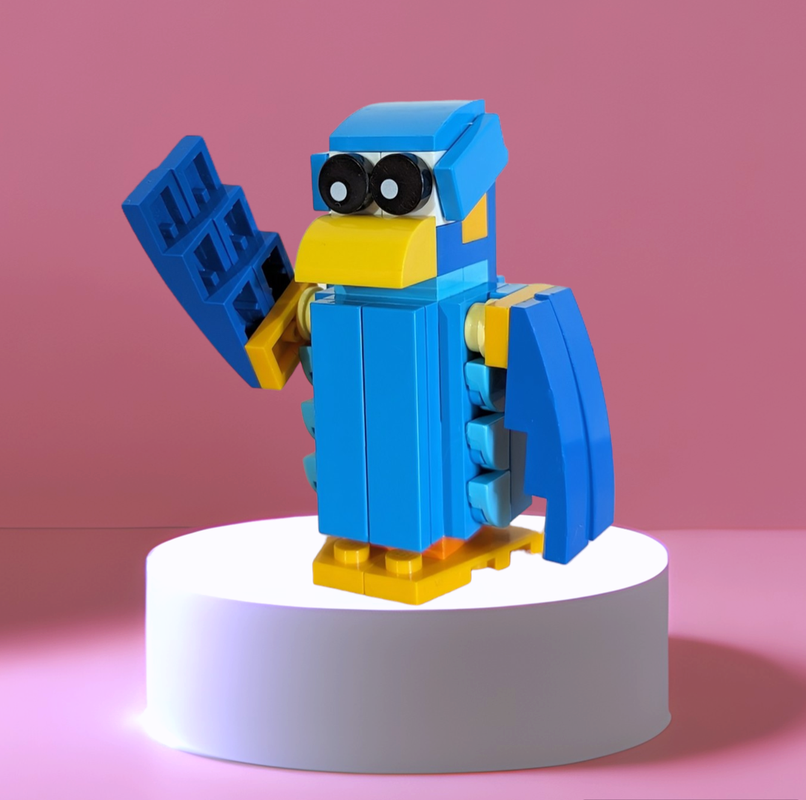 LEGO MOC penguin by LegoGirl14 | Rebrickable - Build with LEGO