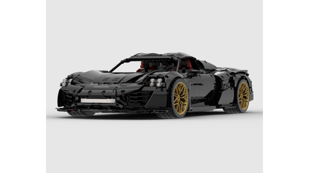 Lego Moc Porsche 918 Spyder 18 Manual By Skclego Rebrickable