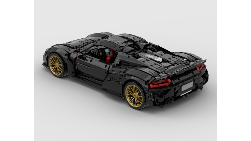 Lego Moc Porsche 918 Spyder 18 Manual By Skclego Rebrickable