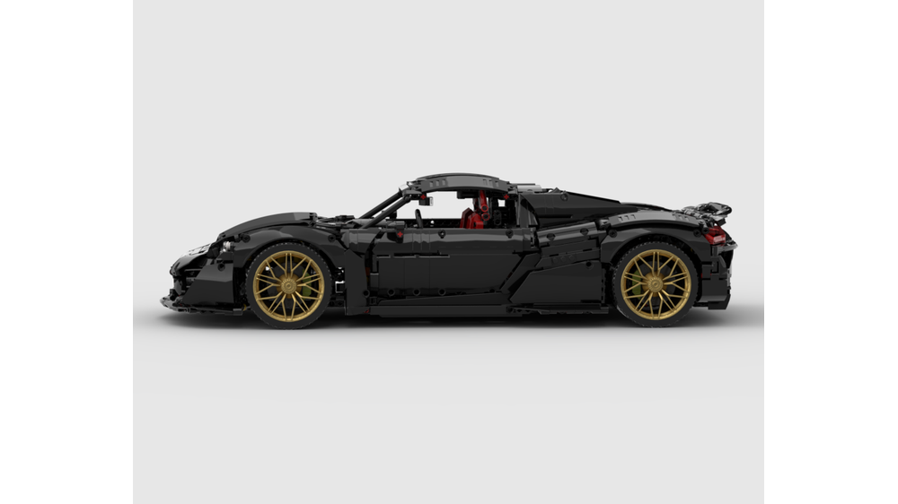 Lego Moc Porsche 918 Spyder 18 Manual By Skclego Rebrickable
