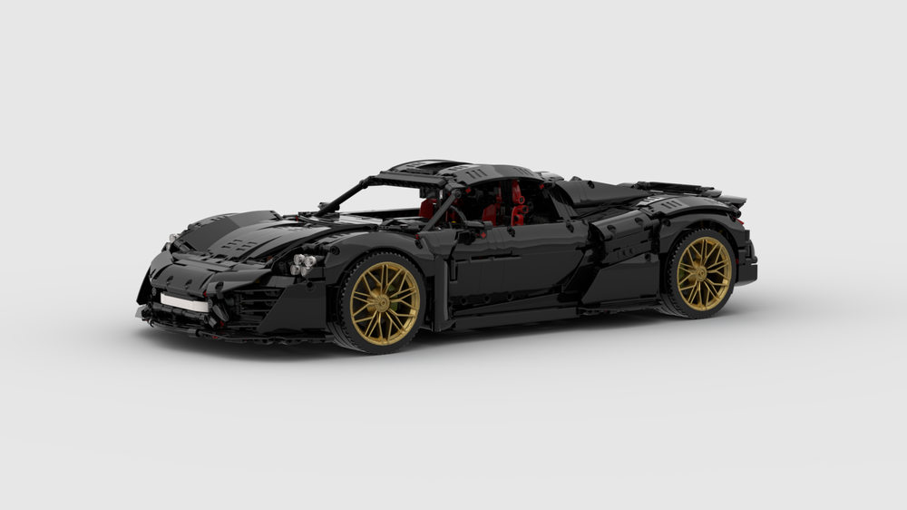 Lego Moc Porsche 918 Spyder 18 Manual By Skclego Rebrickable