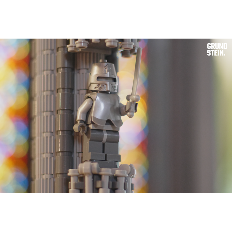 LEGO MOC-172185 Gothic Cathedral- Cross Section | Minifigure Scale 1:42 ...