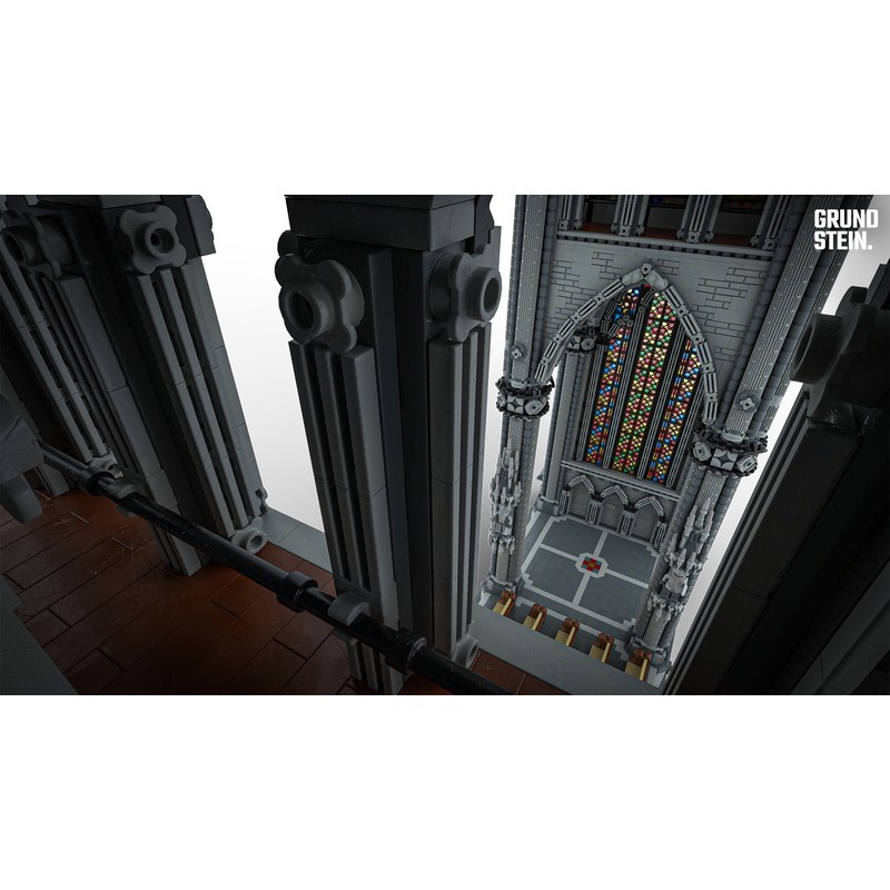 LEGO MOC Gothic Cathedral- Cross Section | Minifigure Scale 1:42 ...