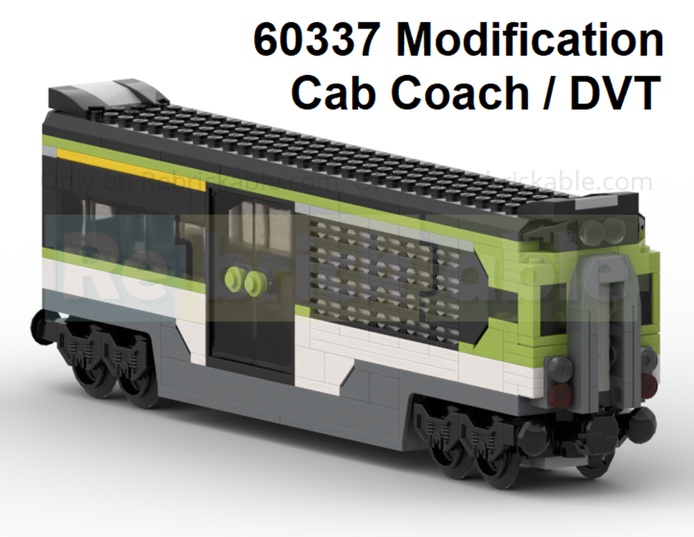 LEGO MOC 60337 Cab Coach Modification by Andy Ps Bricks | Rebrickable ...