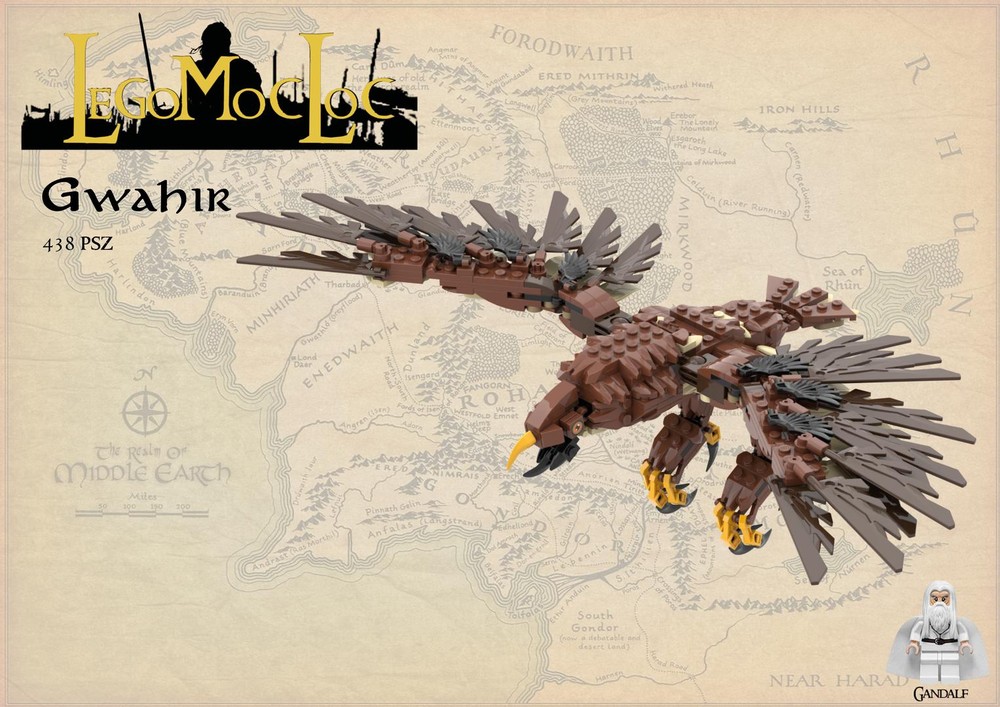 LEGO MOC Gwahir by LegoMocLoc | Rebrickable - Build with LEGO