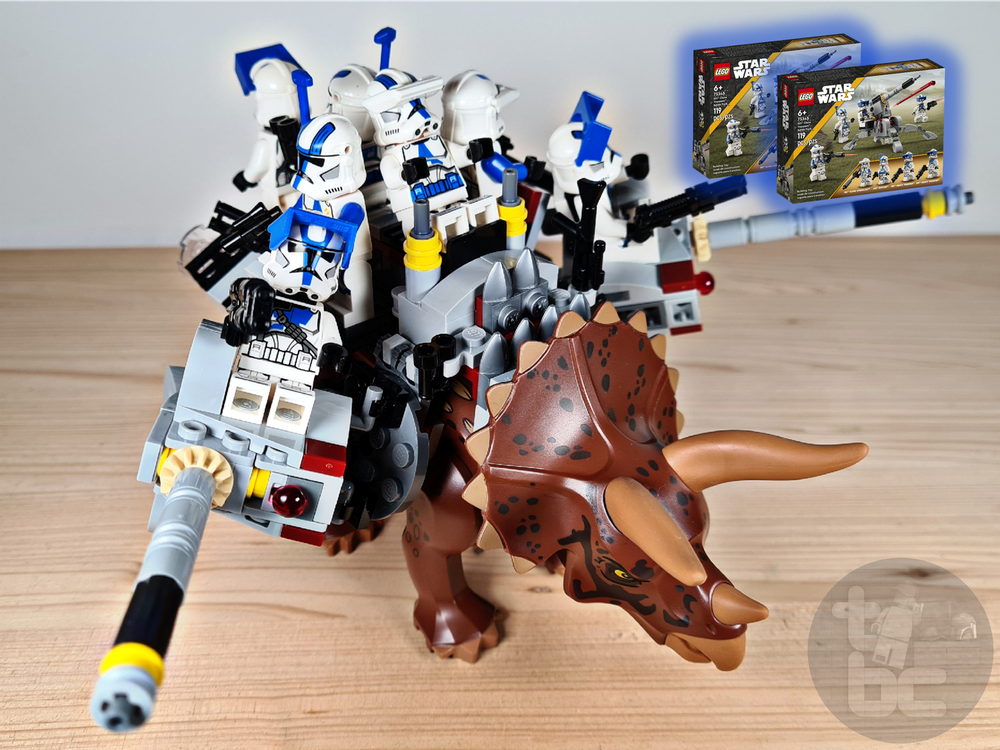 LEGO MOC 75345 - 501st Clone Dino Rider by the_bricked_cave ...