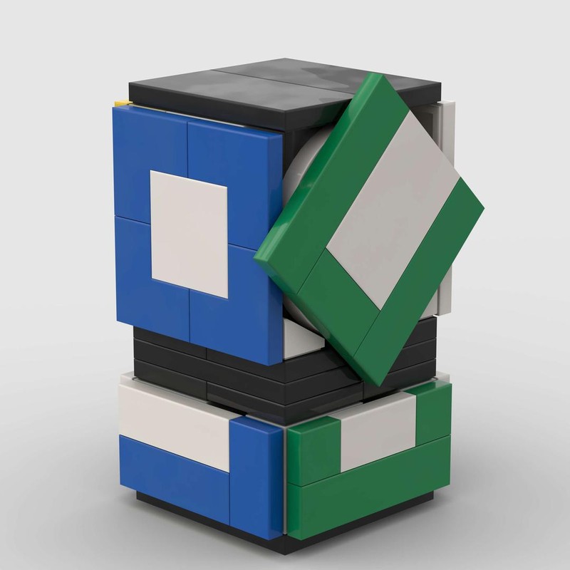 LEGO MOC number 4x6 Twist by uminuo | Rebrickable - Build with LEGO