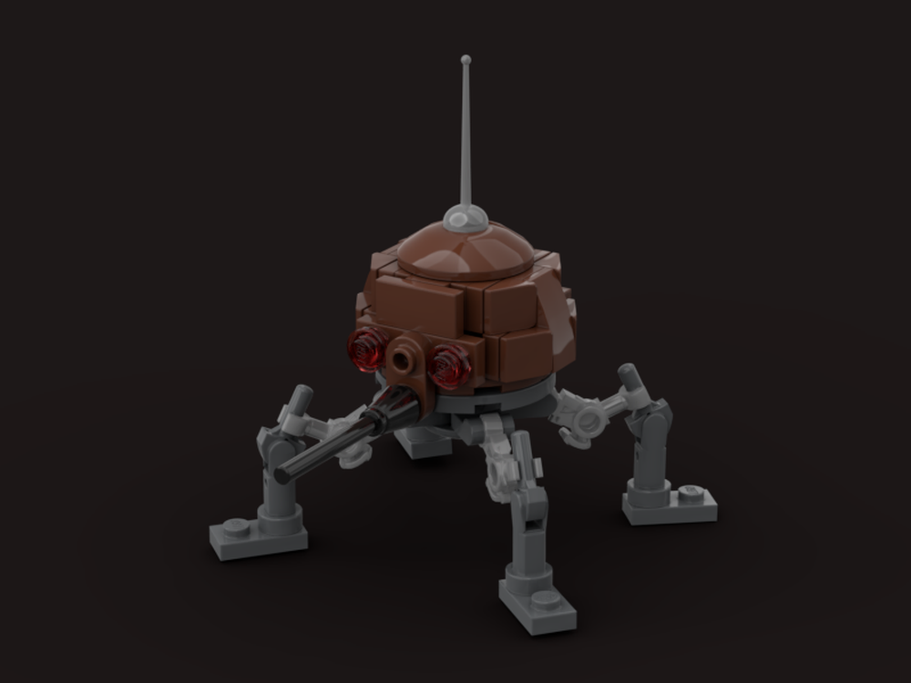 LEGO MOC Dwarf Spider Droid by LKBuilds | Rebrickable - Build with LEGO