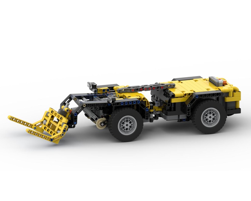 LEGO MOC Underground mine wheel loader by KucMocs | Rebrickable - Build ...