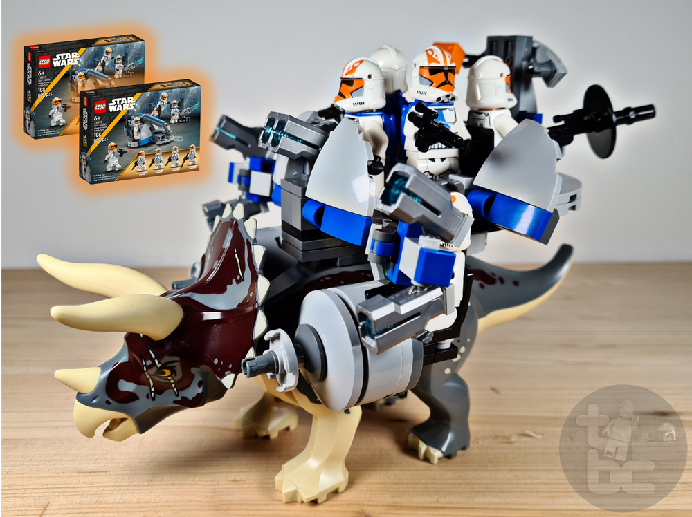 LEGO MOC 75359 - 332nd Clone Dino Rider by the_bricked_cave ...
