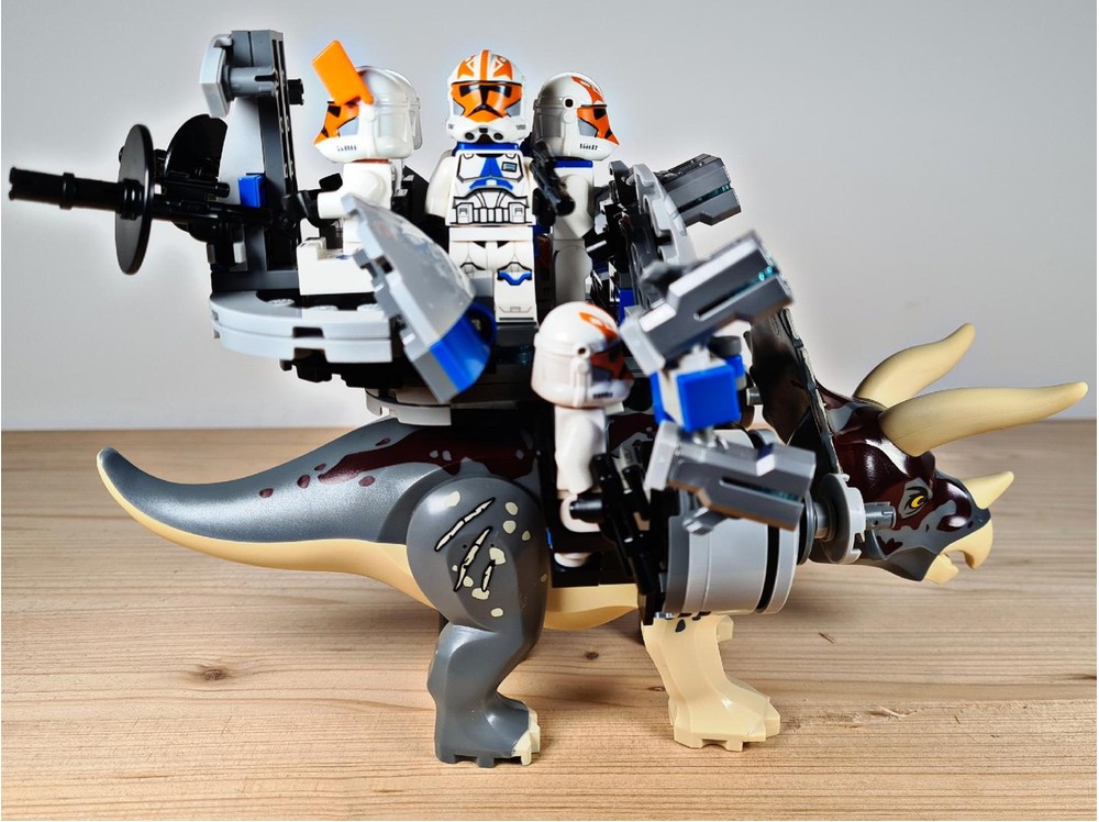 LEGO MOC 75359 - 332nd Clone Dino Rider by the_bricked_cave ...