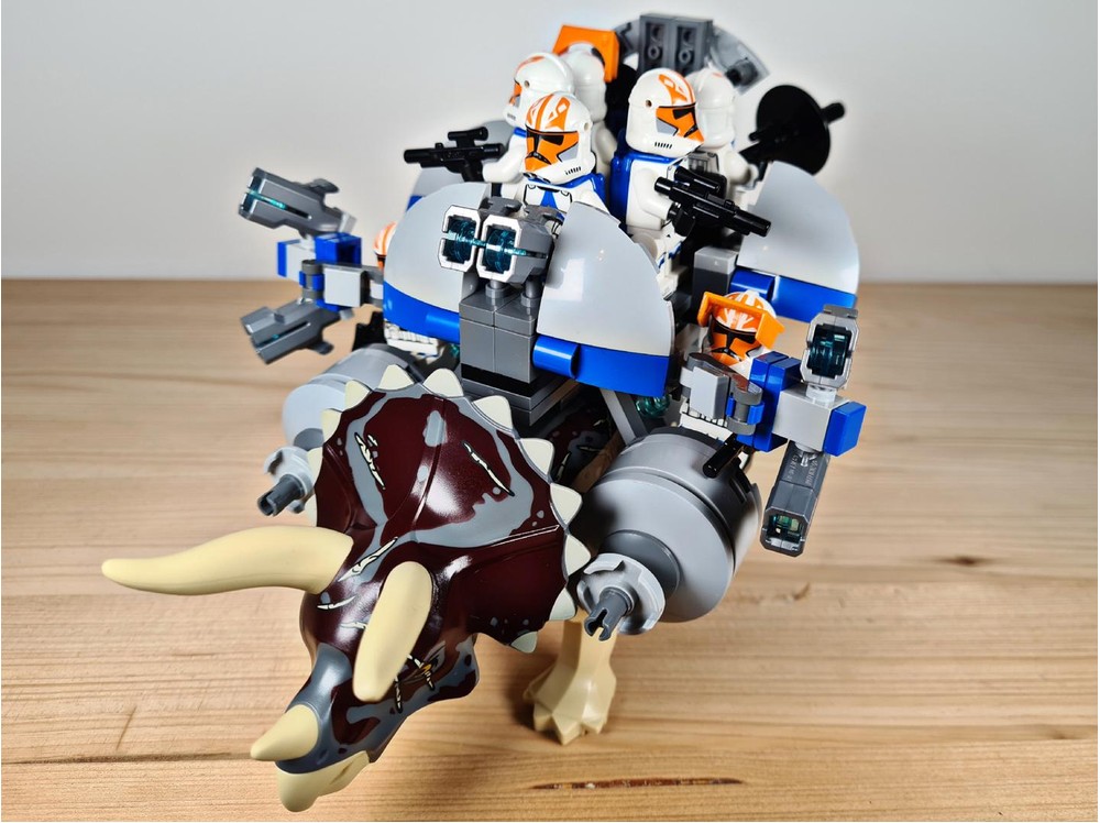 LEGO MOC 75359 - 332nd Clone Dino Rider by the_bricked_cave ...