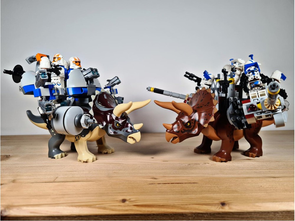 LEGO MOC 75359 - 332nd Clone Dino Rider by the_bricked_cave ...