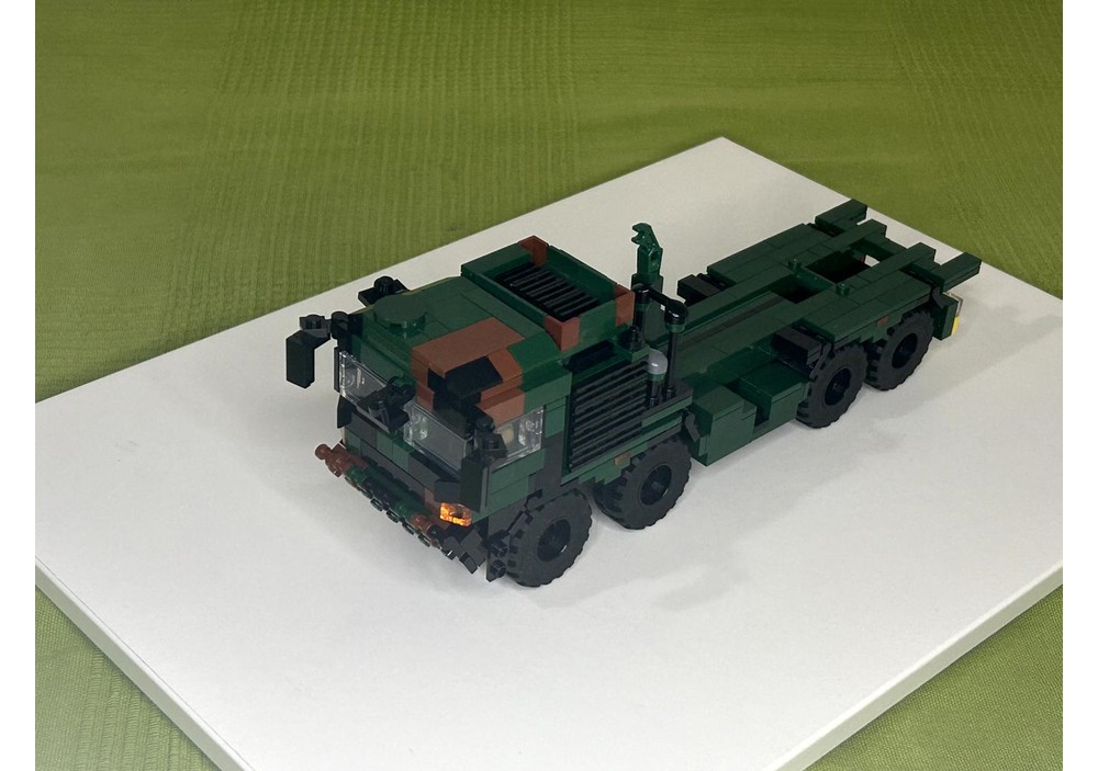 LEGO MOC Minifig scale RMMV HX2 8x8 15-tonne Palletised Load System ...