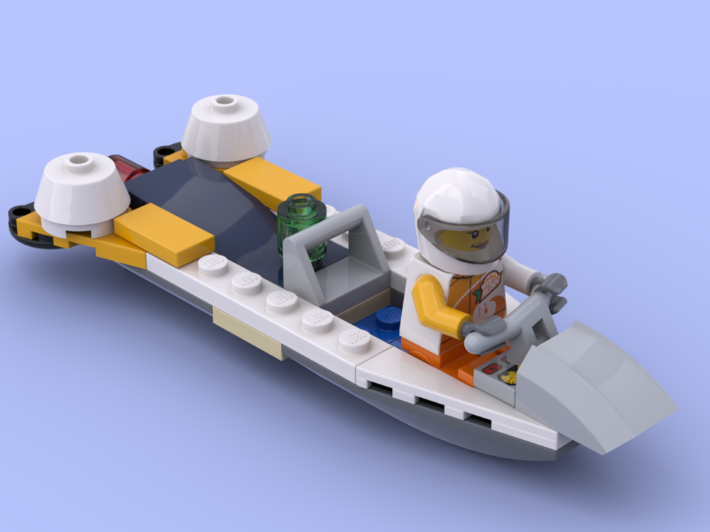 LEGO MOC Beginner Space Boat (30363 ALternate model) by Arc31 ...