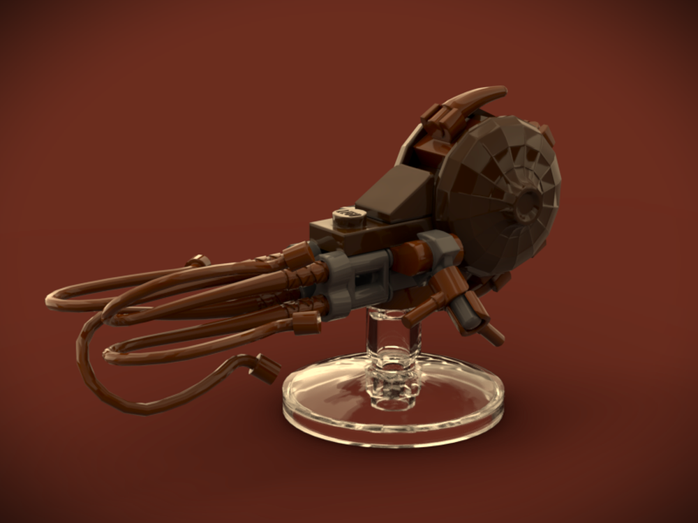 LEGO MOC Mindflayer Ship (Nautiloid) by SmurfInDaMushroom | Rebrickable ...