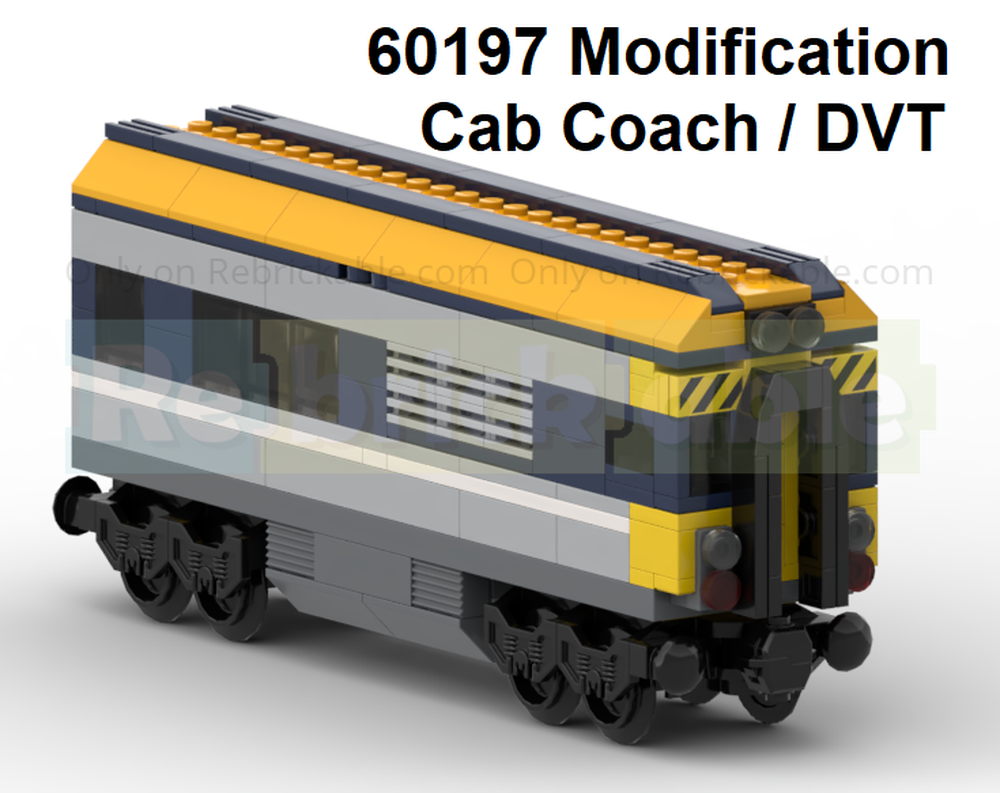 LEGO MOC 60197 Cab Coach Modification by Andy Ps Bricks | Rebrickable ...