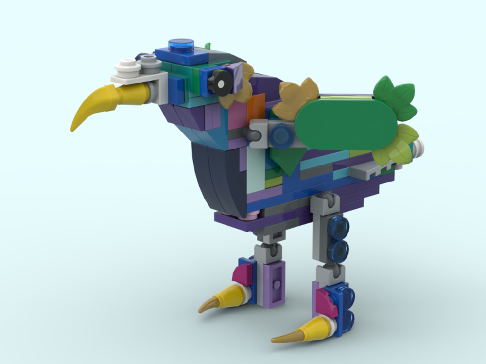 LEGO MOC 31157 Nicobar Pigeon by Pikminfan67 | Rebrickable - Build with ...