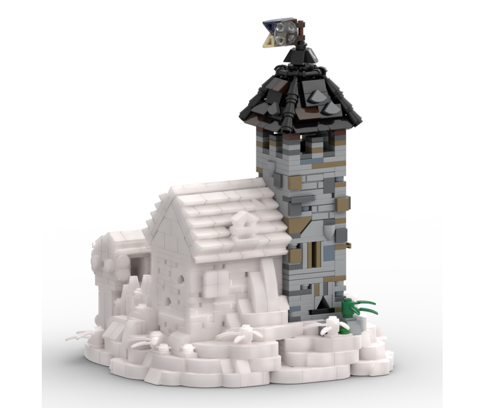 LEGO MOC Mini Blaustein Castle - Castle Keep Extension (Version 5.2) by ...