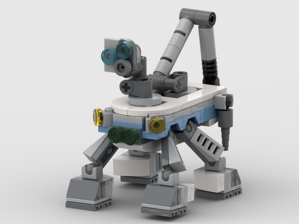LEGO MOC Construction Walker Robot by t-nova | Rebrickable - Build with ...