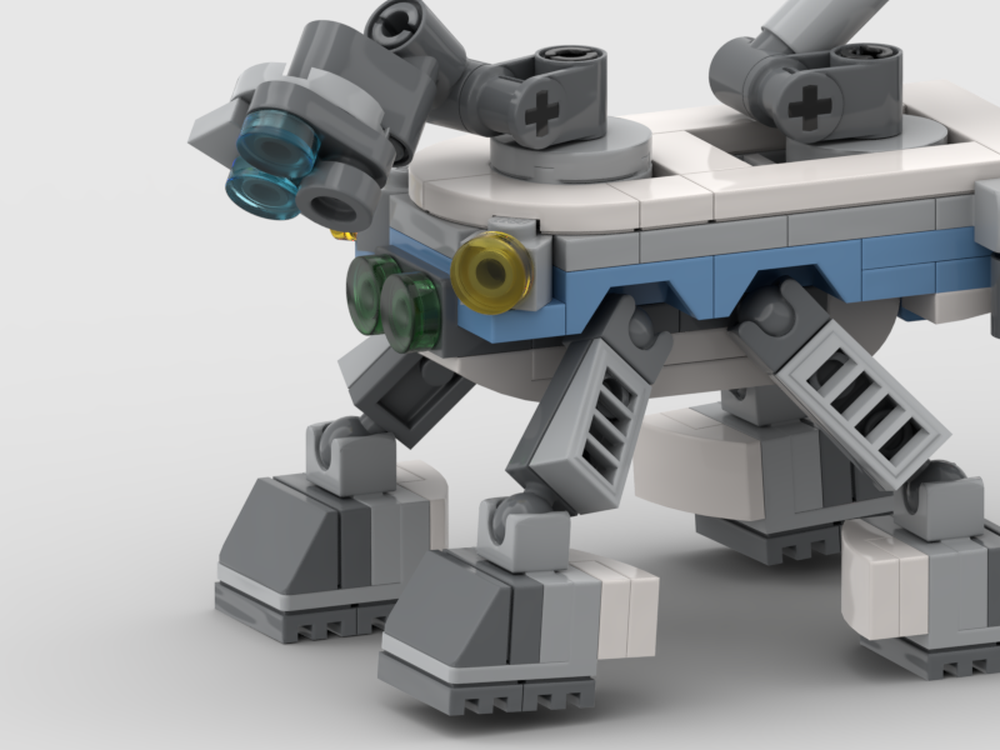 LEGO MOC Construction Walker Robot by t-nova | Rebrickable - Build with ...