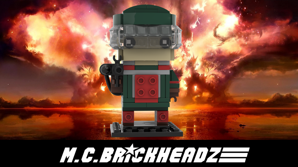 LEGO MOC Laser Rifle Trooper (1982-83) - M.C.Brickheadz series 1 by ...