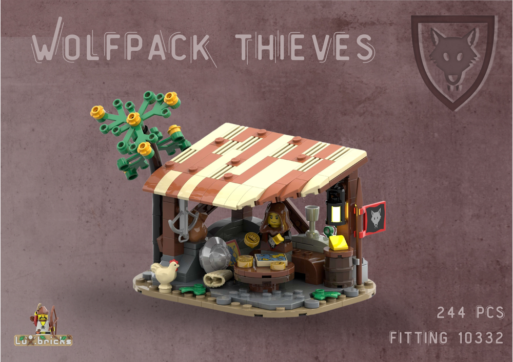 LEGO MOC Wolfpack Thieves (fitting the new 10332) by lux.bricks ...