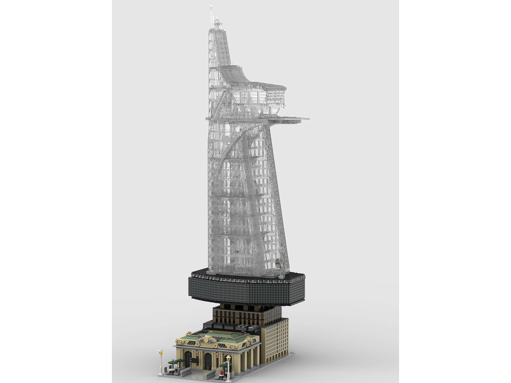 LEGO MOC Grand Central Terminal and Metlife Add-on by Brother Bear ...