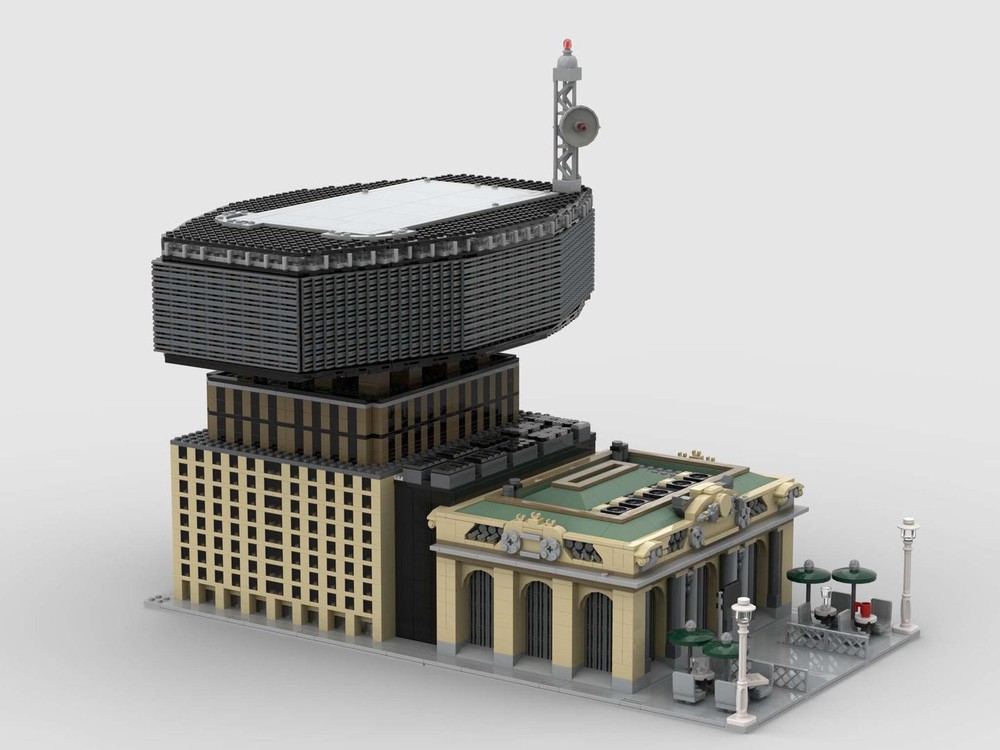 LEGO MOC Grand Central Terminal and Metlife Add-on by Brother Bear ...