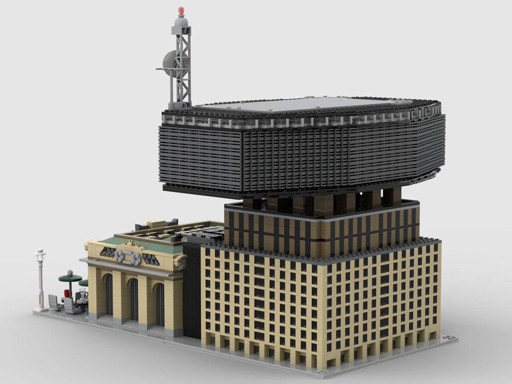 LEGO MOC Grand Central Terminal and Metlife Add-on by Brother Bear ...