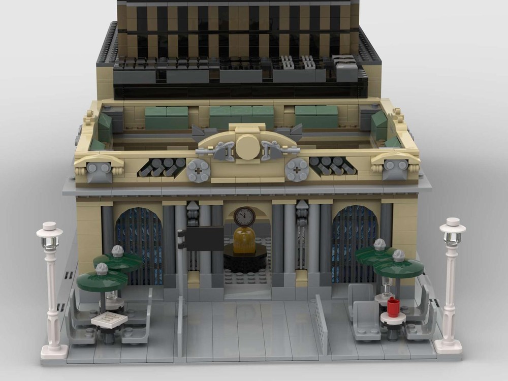 LEGO MOC Grand Central Terminal and Metlife Add-on by Brother Bear ...