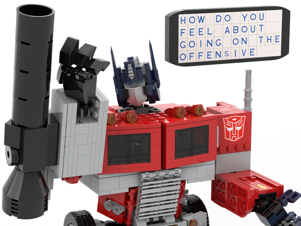 LEGO MOC Megatron arm + Fusion Cannon + Energon Mace for 10302: Optimus ...