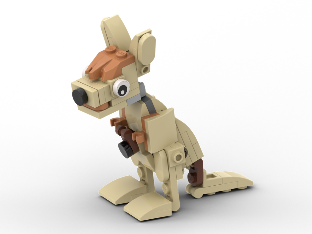 LEGO MOC 30666 Kangaroo by Dafeld | Rebrickable - Build with LEGO