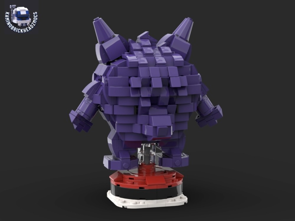 LEGO MOC Gengar by mandroid99 | Rebrickable - Build with LEGO