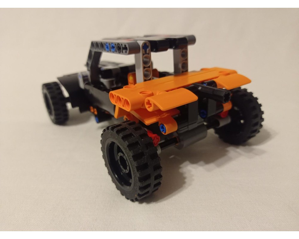 Lego Moc Buggy 42166 Alternative By Erikgs Rebrickable Build With Lego