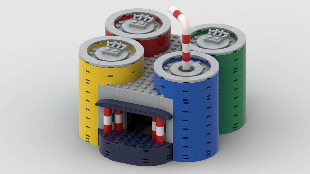 LEGO MOC Drinks shop by Dimi_kristof | Rebrickable - Build with LEGO
