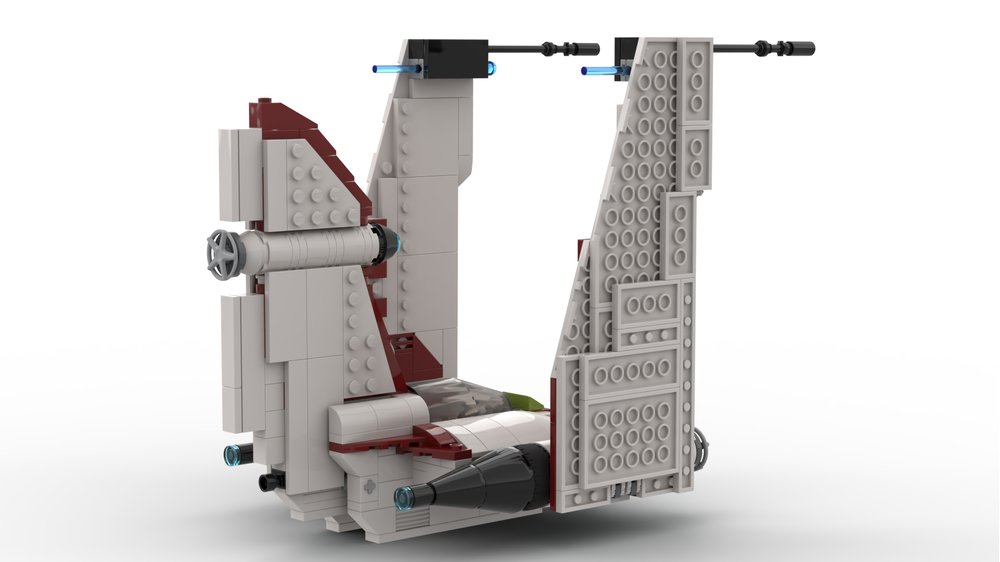 LEGO MOC V-19 Torrent Clone Starfighter by zsoltom | Rebrickable ...