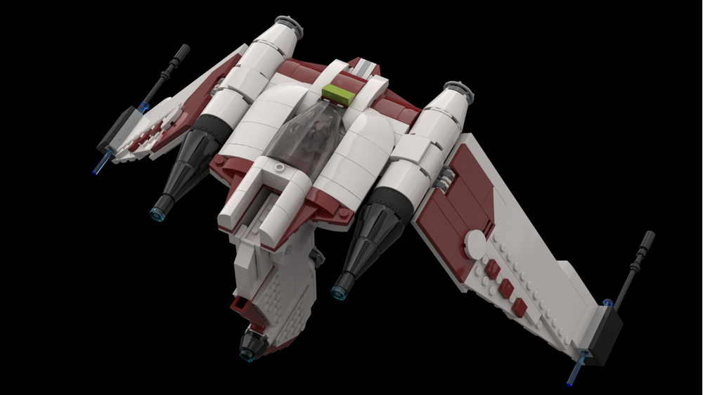 LEGO MOC V-19 Torrent Clone Starfighter by zsoltom | Rebrickable ...