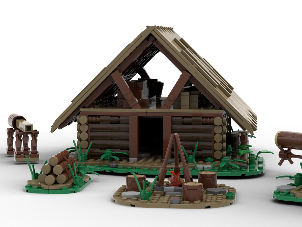 LEGO MOC Medieval Logging Camp by TimBricks99 | Rebrickable - Build ...