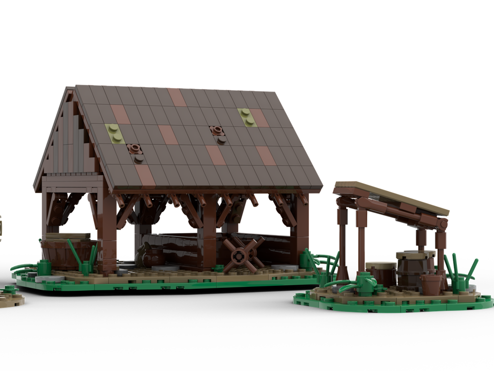 LEGO MOC Medieval Logging Camp by TimBricks99 | Rebrickable - Build ...
