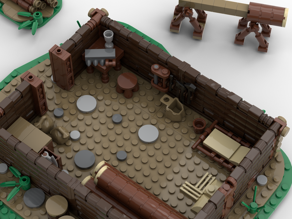 LEGO MOC-172314 Medieval Logging Camp by TimBricks99 | Rebrickable ...