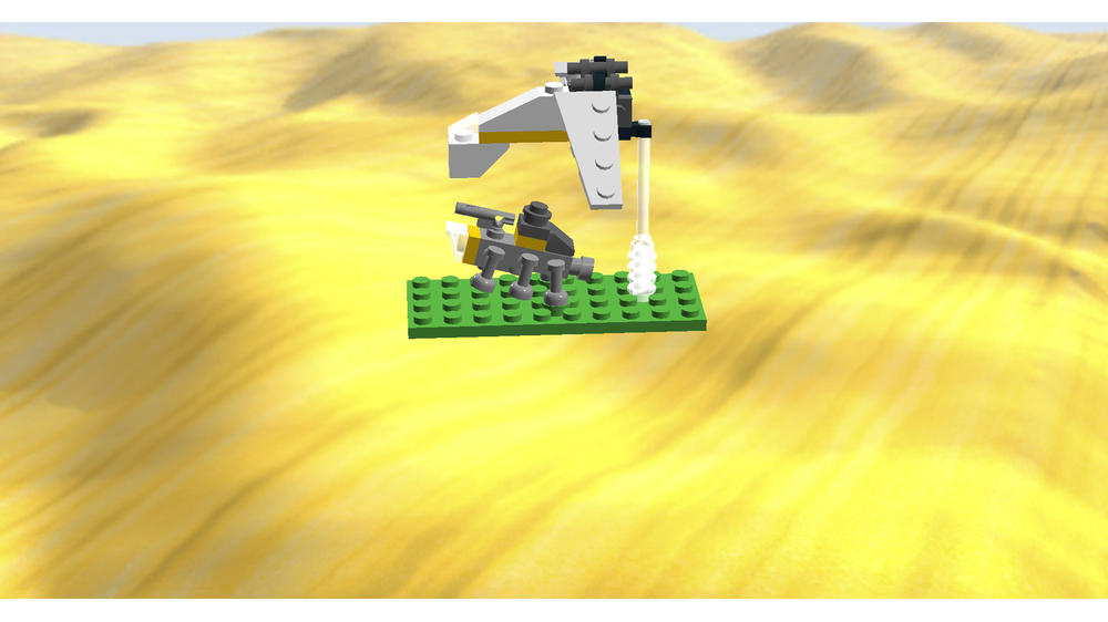 LEGO MOC Mini Republic Dropship and mini AT-TE by hrodas | Rebrickable ...