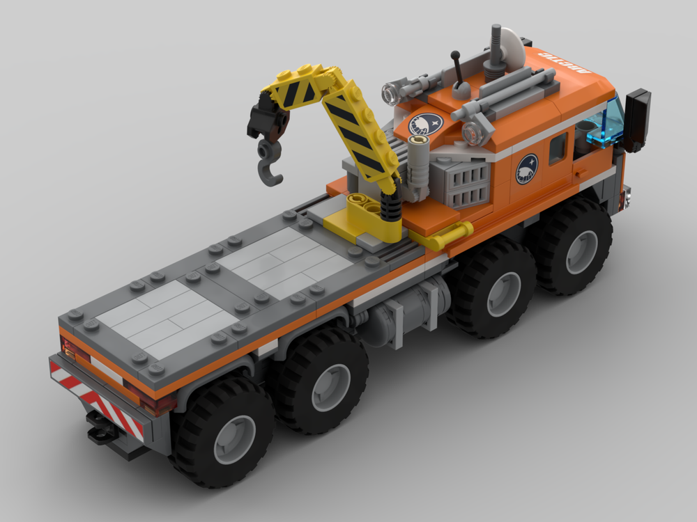 LEGO MOC Arctic Cargo Truck by HaulingBricks | Rebrickable - Build with ...
