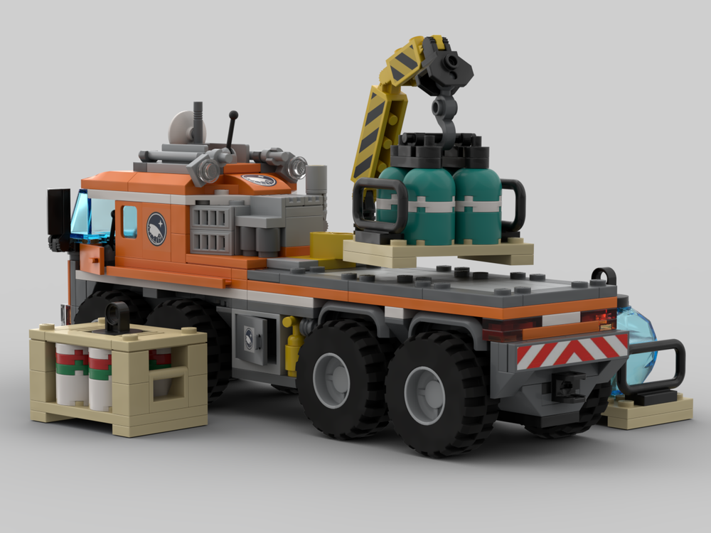 LEGO MOC Arctic Cargo Truck by HaulingBricks | Rebrickable - Build with ...